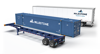 Milestone Leasing Nationwide Trailers, Chassis & Containers