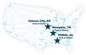 Chassis Pool Equipment in Kansas City, Memphis, and Mobile - Milestone
