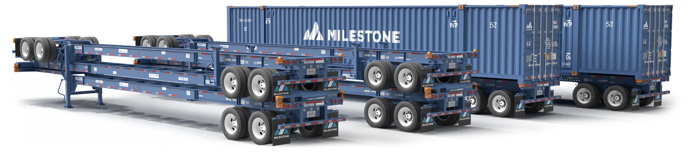 Request a quote from Milestone, a leading trailer and chassis leasing ...